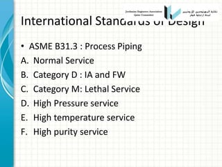 Introduction to piping design | PPTX
