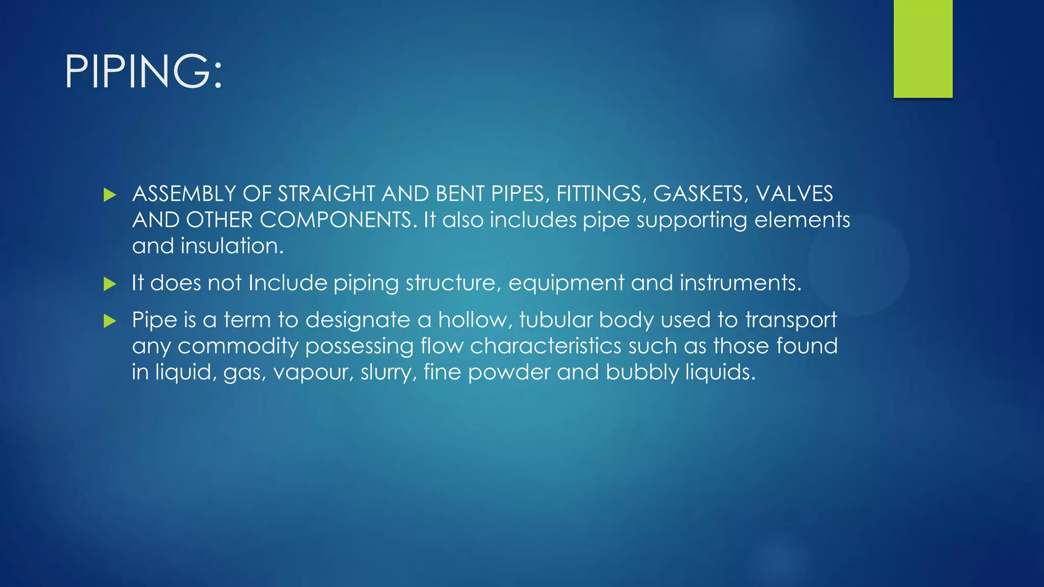 Introduction to piping fittings and components | PDF
