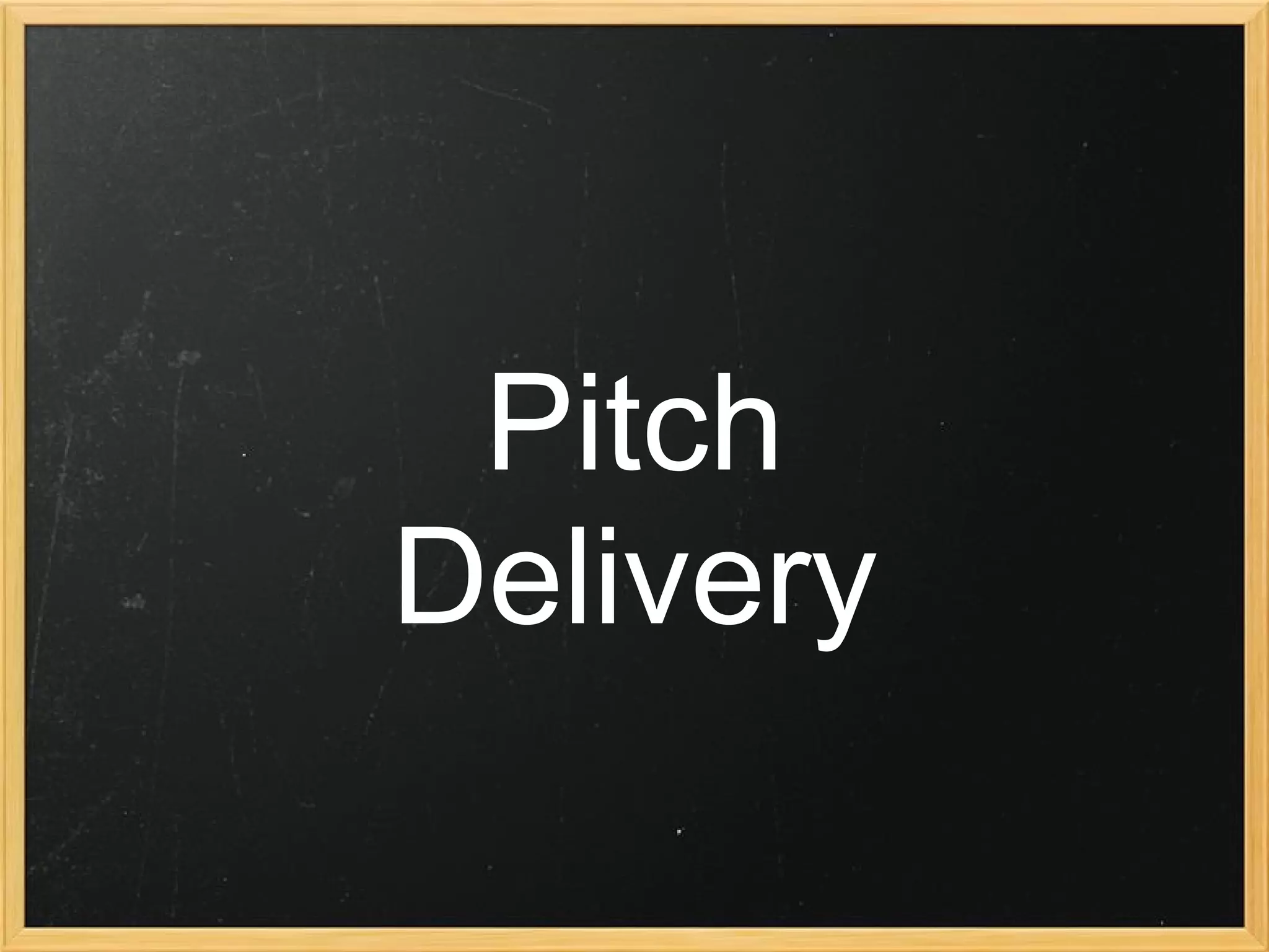 Introduction to pitching | PPTX