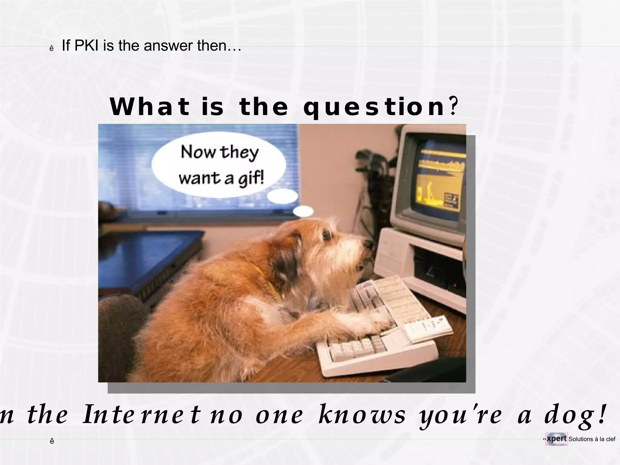 Introduction To PKI Technology | PPT