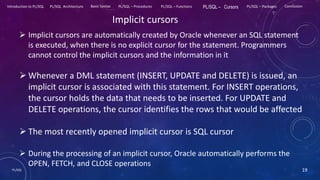 Introduction to PL/SQL | PPTX