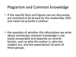 Introduction to plagiarism copy | PPTX