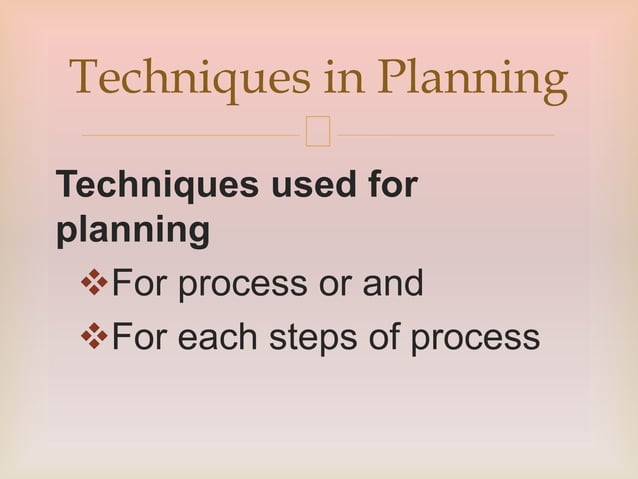 Introduction to Planning Techniques.pptx