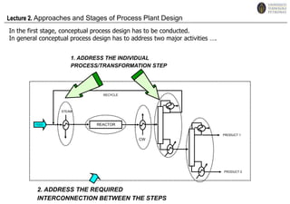 Introduction to plant design economics | PPTX