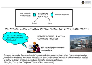 Introduction to plant design economics | PPTX