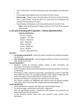 Introduction to plant pathogens | PDF