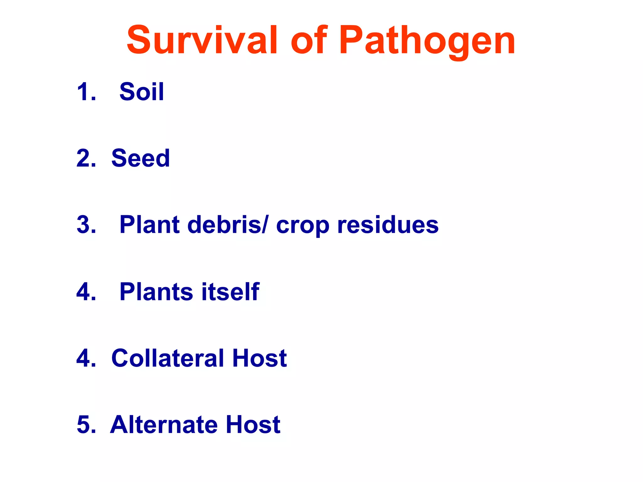Introduction to plant pathology | PPT