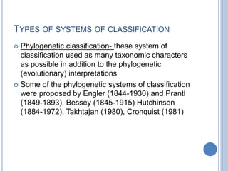 INTRODUCTION TO PLANT SYSTEMATICS.pptx