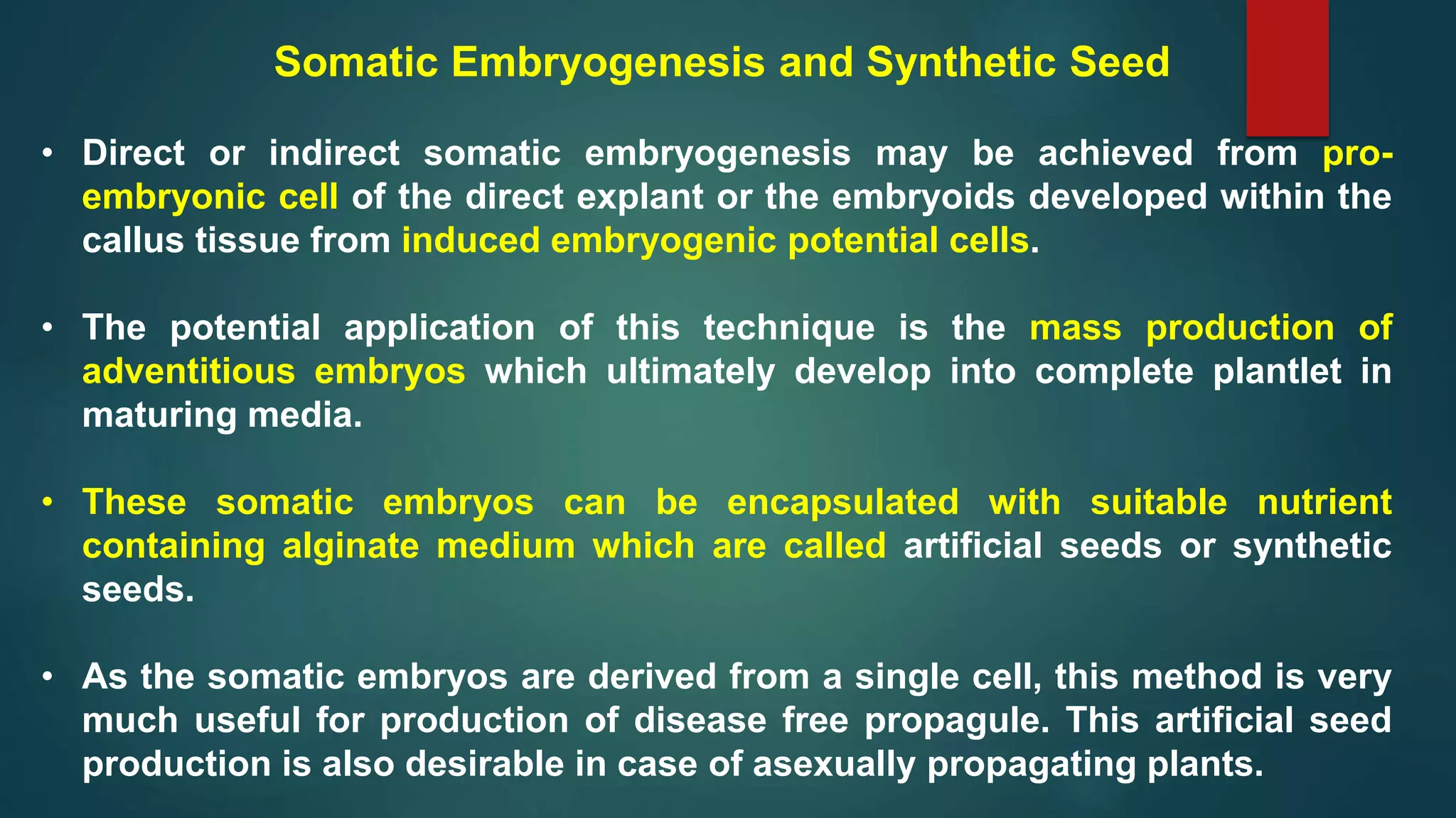 Introduction to plant tissue culture... | PPTX