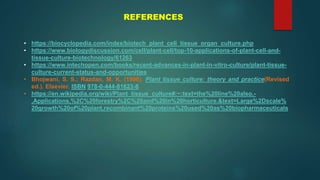 Introduction to plant tissue culture... | PPTX