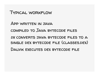 Introduction to Android platform | PPT