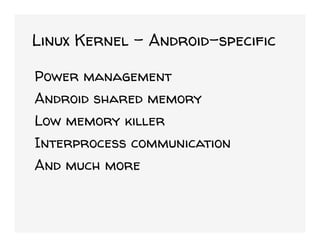 Introduction to Android platform | PPT