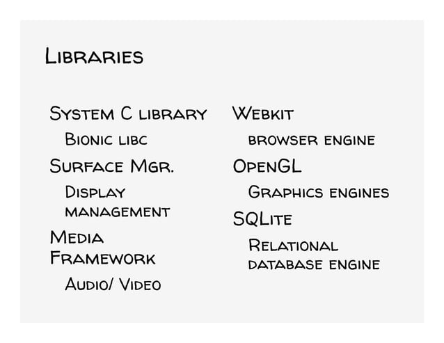 Introduction to Android platform | PPT