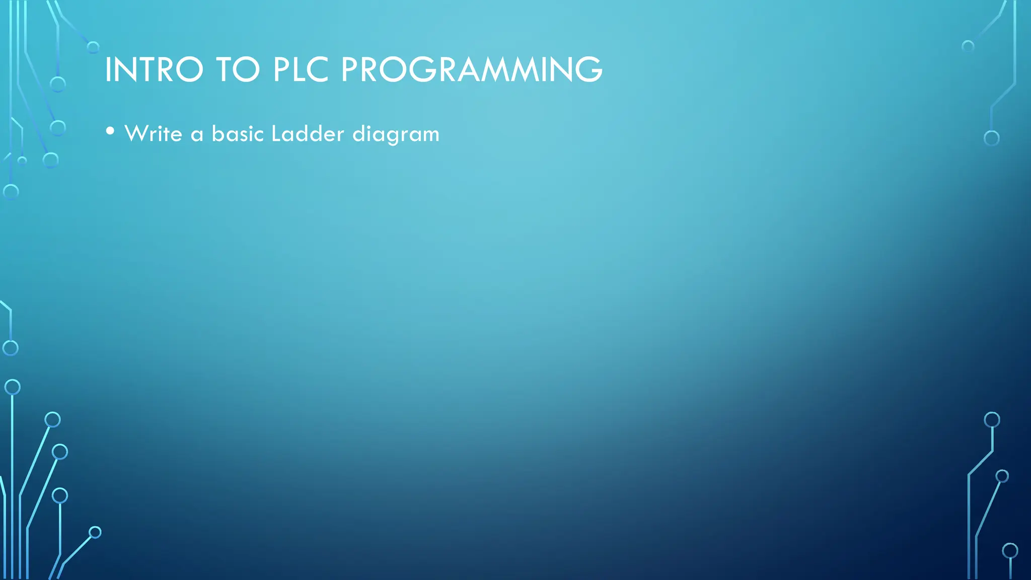 Introduction To PLC programming therypptx | PPT