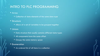 Introduction To PLC programming therypptx | PPT