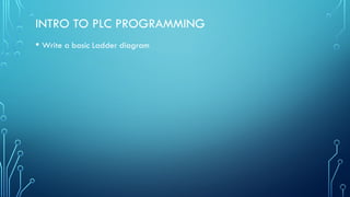 Introduction To PLC programming therypptx | PPT