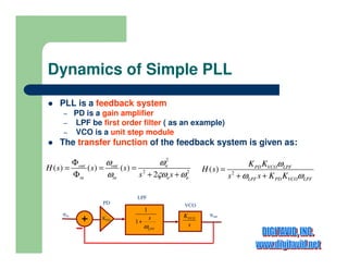 Introduction to pll | PDF