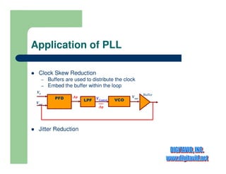 Introduction to pll | PDF