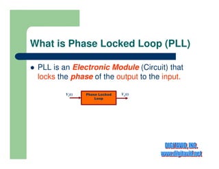Introduction to pll | PDF