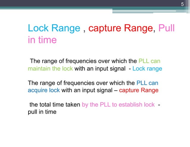 introduction to PLL.ppt | Digital Audio | Computer Software and ...