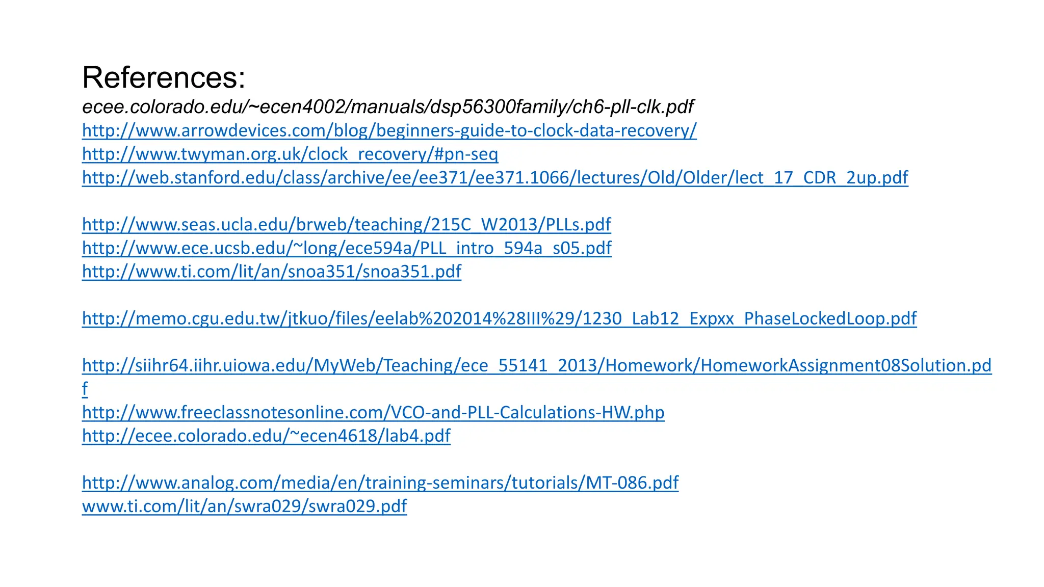 Introduction to PLL - phase loop lock diagram | PPTX