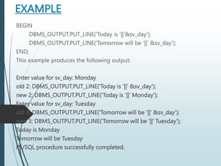 Introduction to PLSQL.PPT