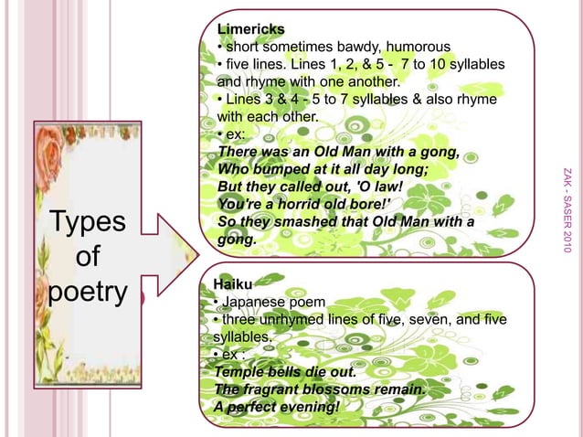 Introduction To Poetry | PPT