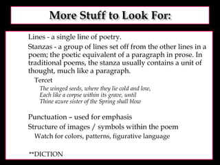 Introduction to poetry | PPT