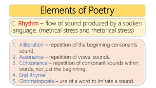 Introduction to poetry | PPT