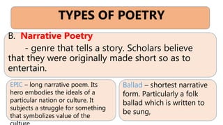 Introduction to poetry | PPT