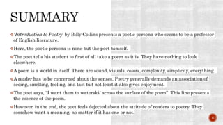 introduction to poetry by Billy Collins.pptx