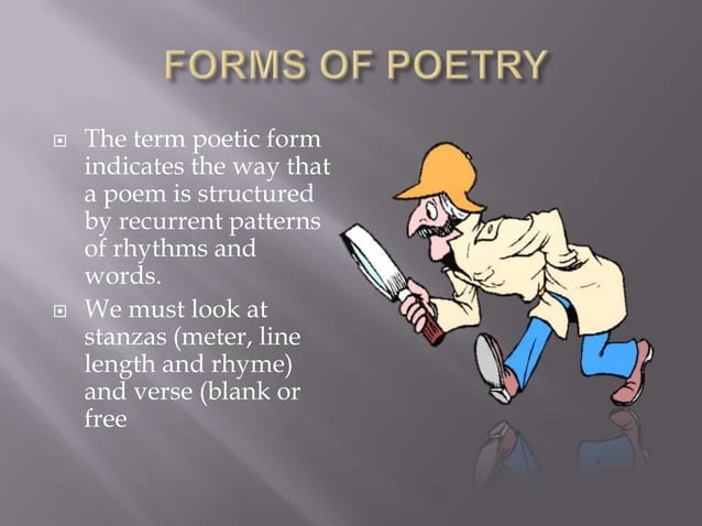 Introduction to poetry and the literally devices | PPTX | Poetry ...