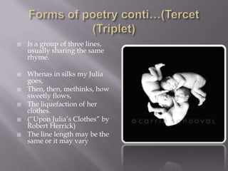 Introduction to poetry and the literally devices | PPTX