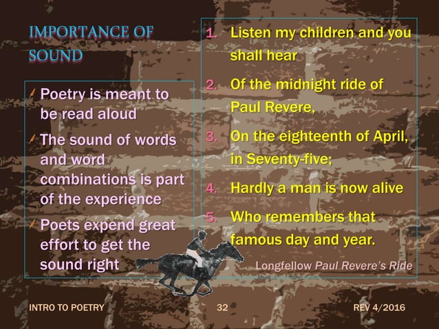 Introduction to poetry | PPSX | Poetry | Books and Literature