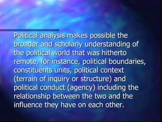 INTRODUCTION TO POLITICAL ANALYSIS.ppt