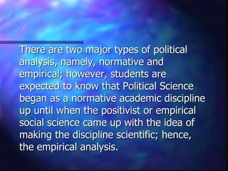 INTRODUCTION TO POLITICAL ANALYSIS.ppt
