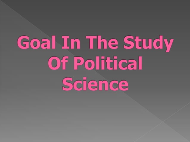 INTRODUCTION TO POLITICAL SCIENCE | PPTX