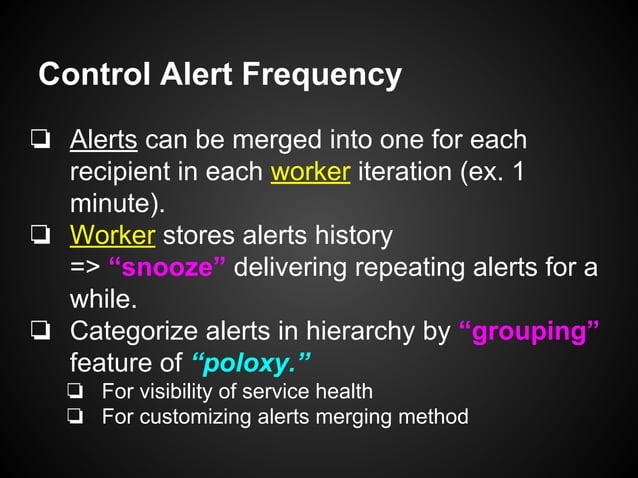 Introduction to poloxy - proxy for alerting | PDF