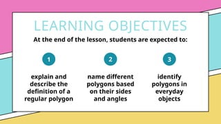Introduction to Polygons Educational Presentation in Colorful ...