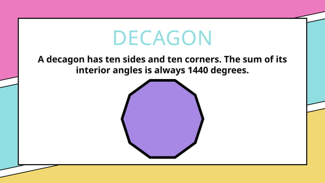 Introduction to Polygons Educational Presentation in Colorful ...