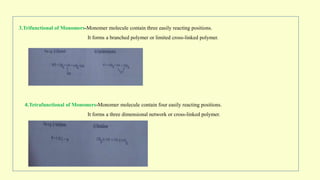 Introduction to polymer chemistry | PPTX