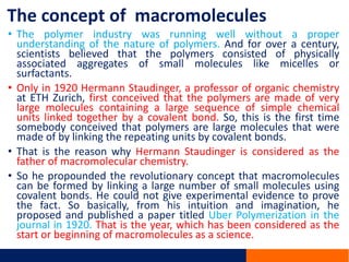 Introduction to Polymer Science and engineering | PDF