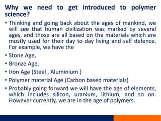 Introduction to Polymer Science and engineering | PDF