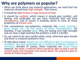 Introduction to Polymer Science and engineering | PDF