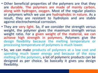 Introduction to Polymer Science and engineering | PDF