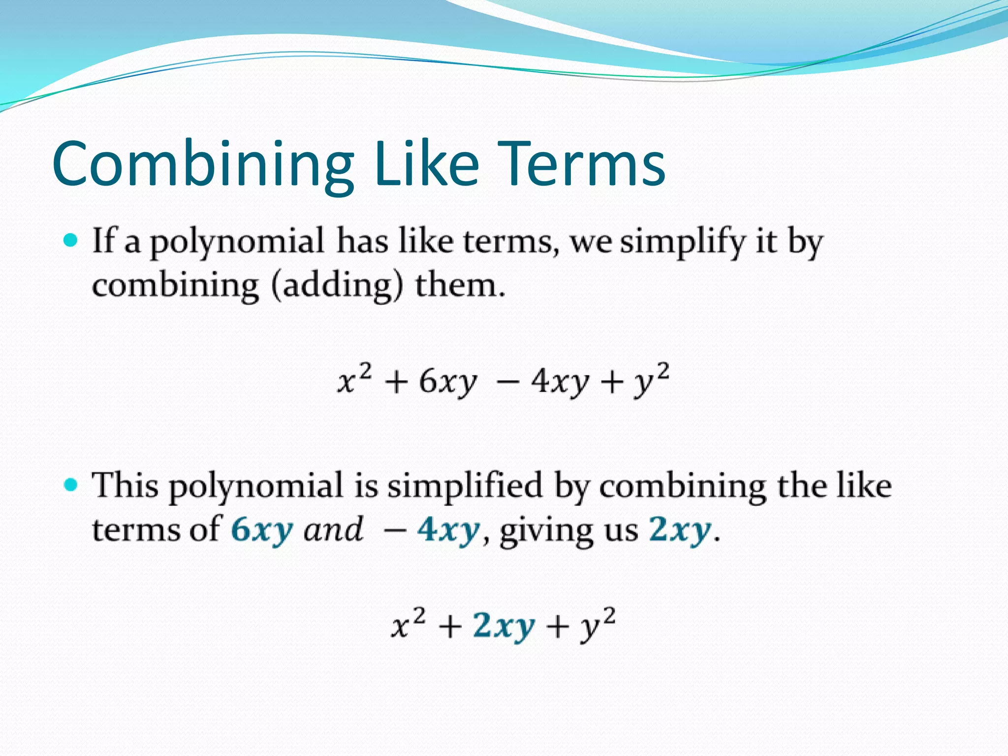 Introduction to Polynomial Functions | PPTX
