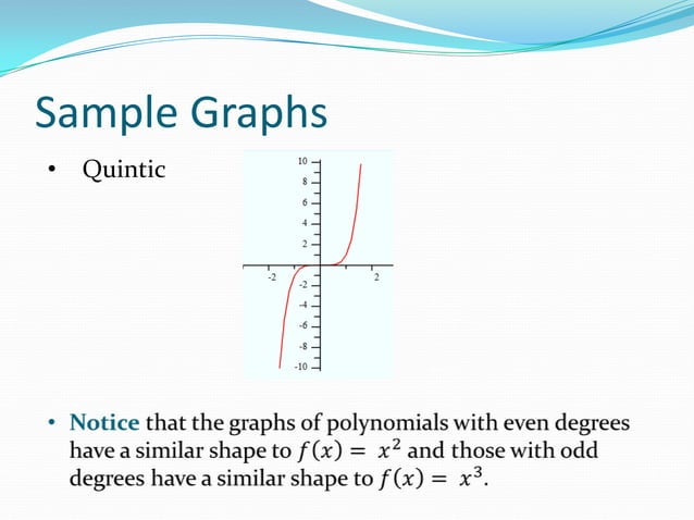 Introduction to Polynomial Functions | PPTX | Physics | Science