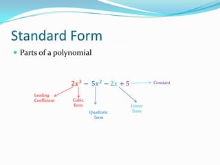 Introduction to Polynomial Functions | PPTX