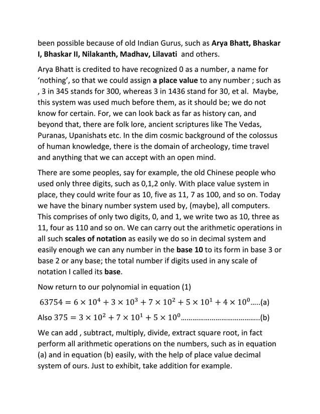 Introduction to polynomials | PDF
