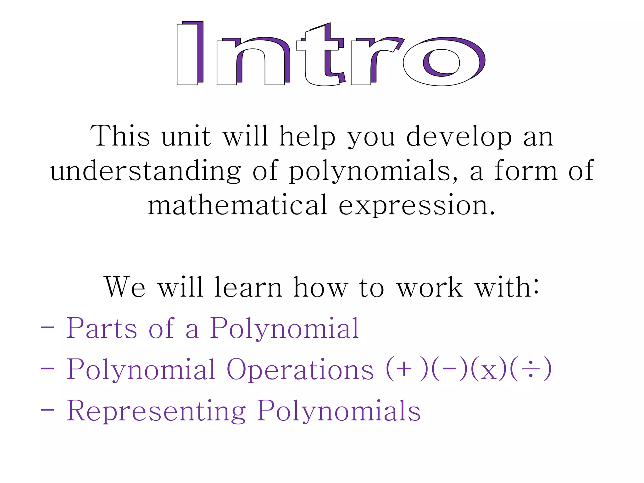 Introduction to Polynomials.pptx